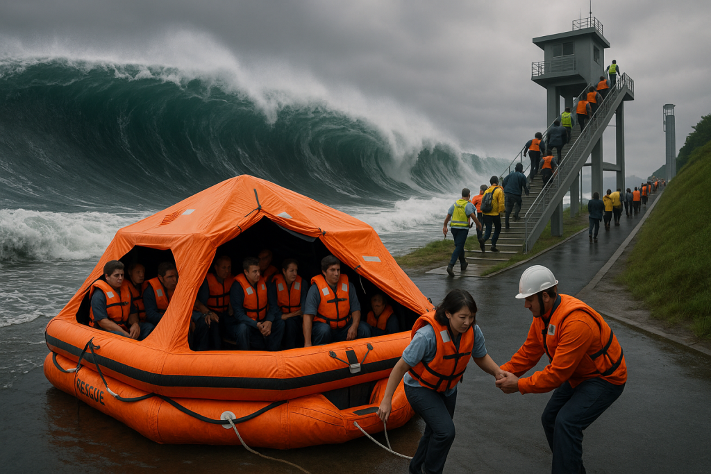 Aiming for “Zero Victims” from Tsunamis: LSA Code-Compliant Products Open New Evacuation ...